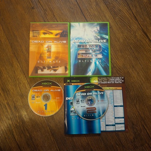 Dead or Alive 1 Ultimate & DOA 2 Ultimate Microsoft Xbox - 2 is CIB ...