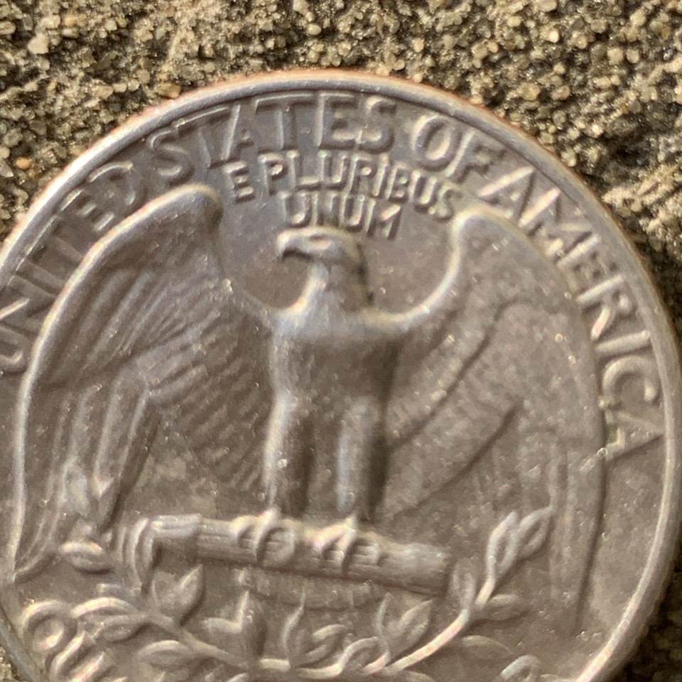1965 Washington Quarter Error Coin – Rare Strike Anomaly + Rim Flaw ...