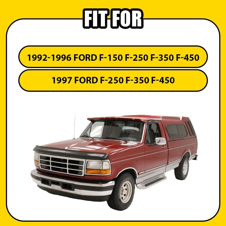 For Ford F-150 1992-1996 Car Dashboard Pad Dash Cover Carpet Mat Non ...