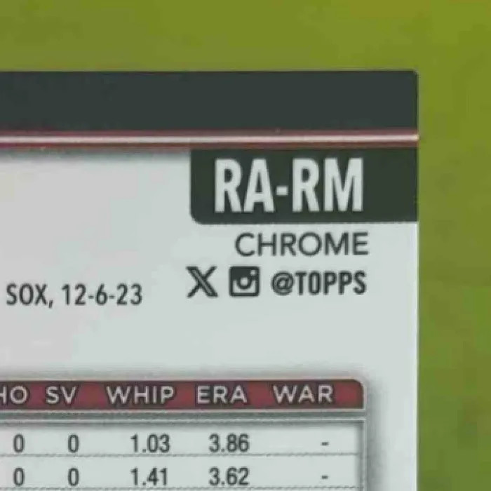 2025 Topps Chrome Ryan Miller Rookie Auto Aqua Wave /199 RC Los Angeles ...