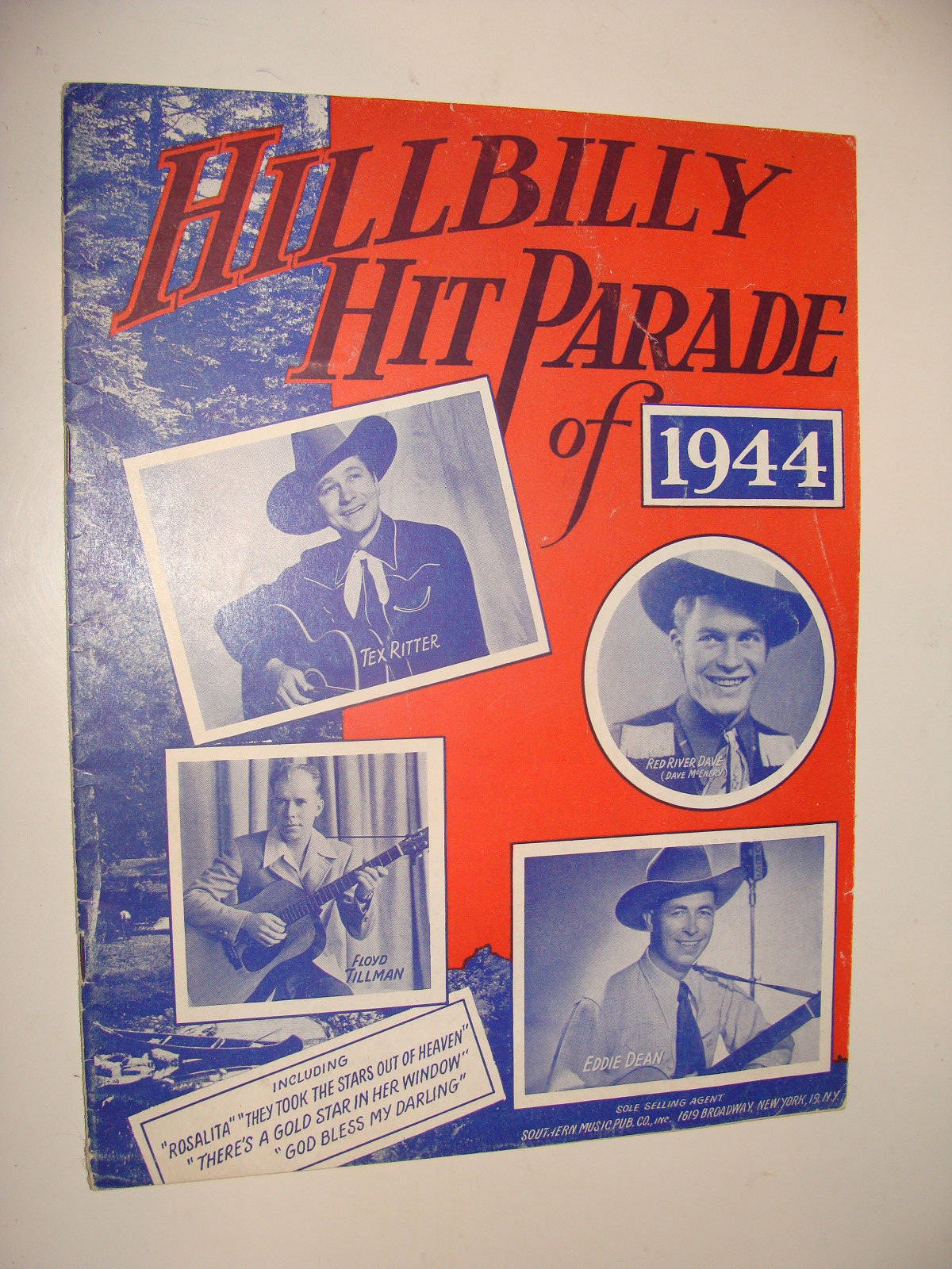 Hillbilly Hit Parade of 1944 Country Western Tex Ritter Eddie Dean ...