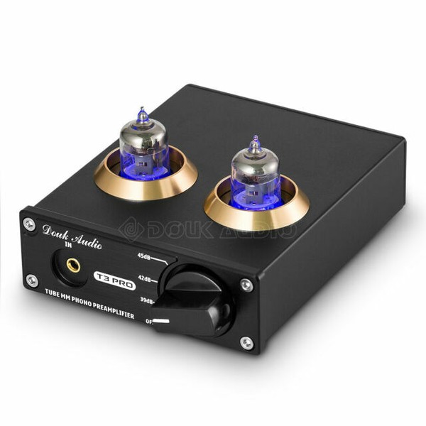 Douk Audio T3 Pro Mm Phono Stage Preamp Mini Stereo Vacuum Tube ...