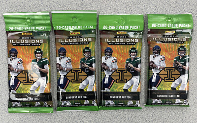 2021 Illusions NFL Football Fat Pack (Lot of 4) | eBay