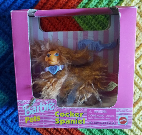 Barbie Pets Cocker Spaniel Dog Mattel New w/ Box | eBay