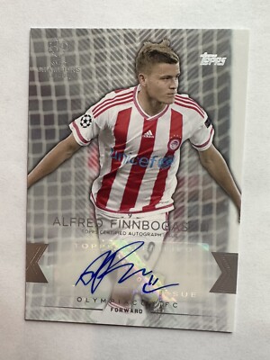 Alfred Finnabogason - 2015-16 Topps UEFA Champions League Autograph ...