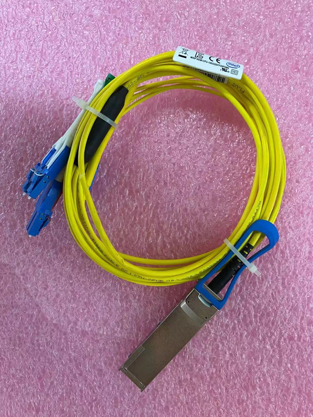 Intel SPTSBP3PCCWS006 100G-PSM4 1310nm QSFP28 to 4x25G LC Cable 6M ...