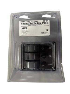 NEW Blue Sea Systems Power Distribution Panel Custom Waterproof 8374501 ...
