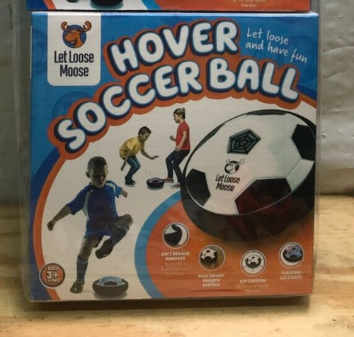 Let Loose Moose Hover Soccer Ball Indoor Hover Ball - New | eBay
