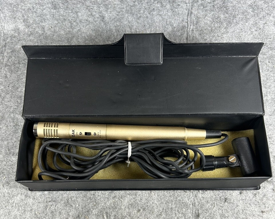 DAK Electret Condenser Shotgun Microphone No 5245 F*S | eBay