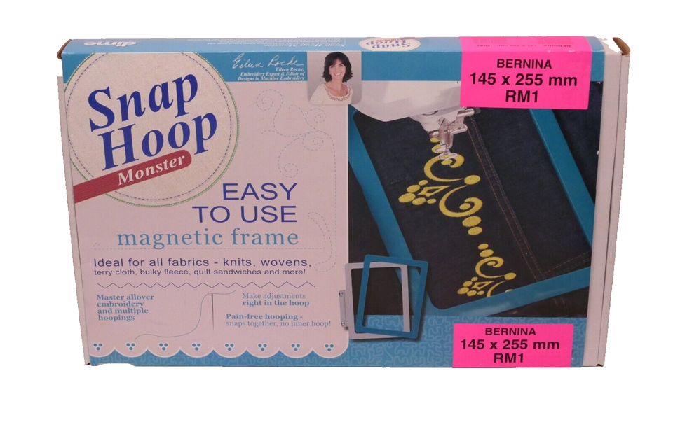 Snap Hoop Monster BERNINA RM1 145mm x 255mm | eBay