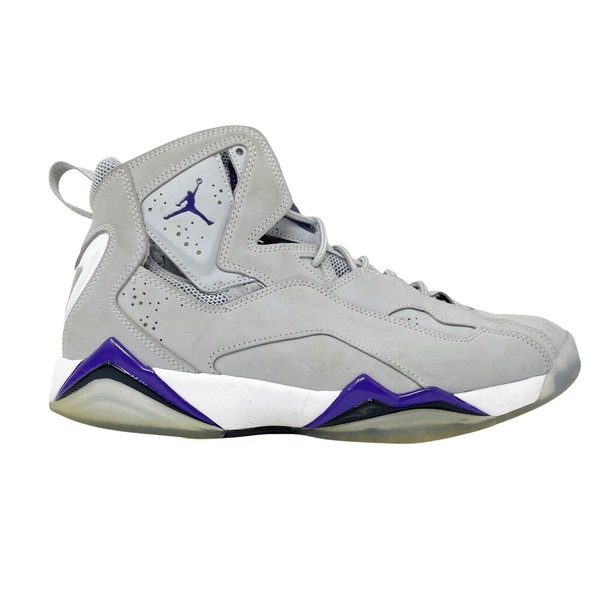 Size 13 - Jordan True Flight Wolf Grey Purple online kaufen | eBay