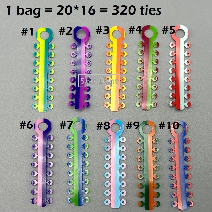 Braces Color Rubber Bands