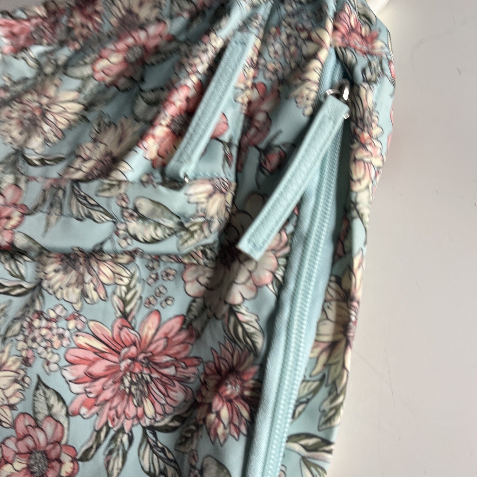 No Boundaries Juniors Girl Teal Floral Backpack Small… - Gem