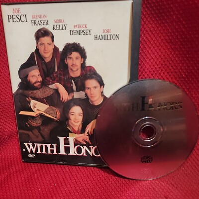 WITH HONORS vtg romance drama movie dvd 1994 full screen Pesci Fraser ...