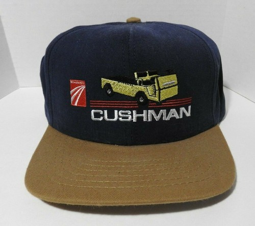 1980s Cushman Utility Carts SNAPBACK TRUCKER CAP Stylemaster Union Mo ...