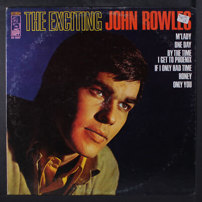 JOHN ROWLES: the exciting john rowles KAPP 12" LP 33 RPM | eBay