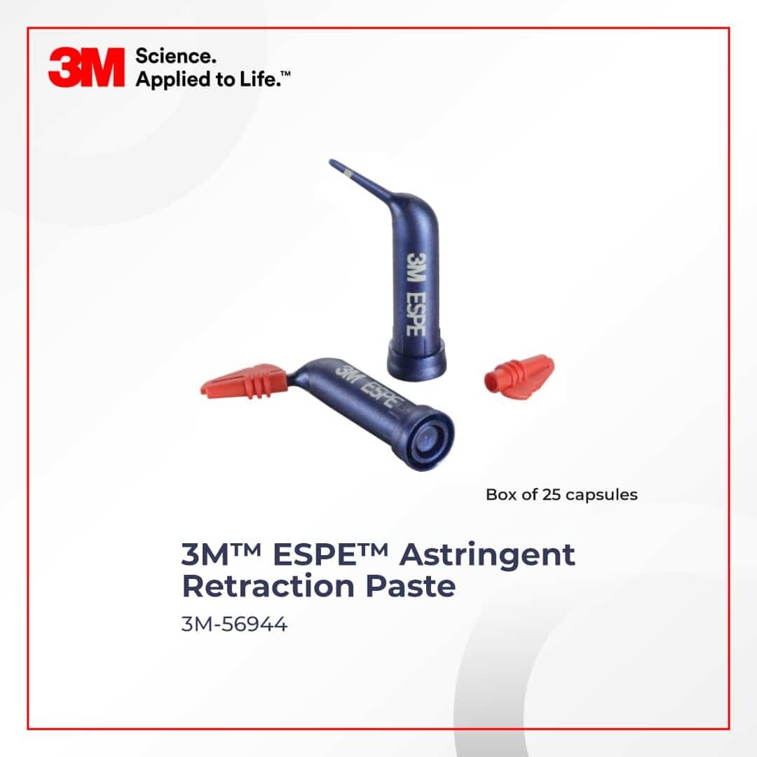 3M ESPE Astringent Gingival Retraction Paste capsules 25 Pcs Ref ...