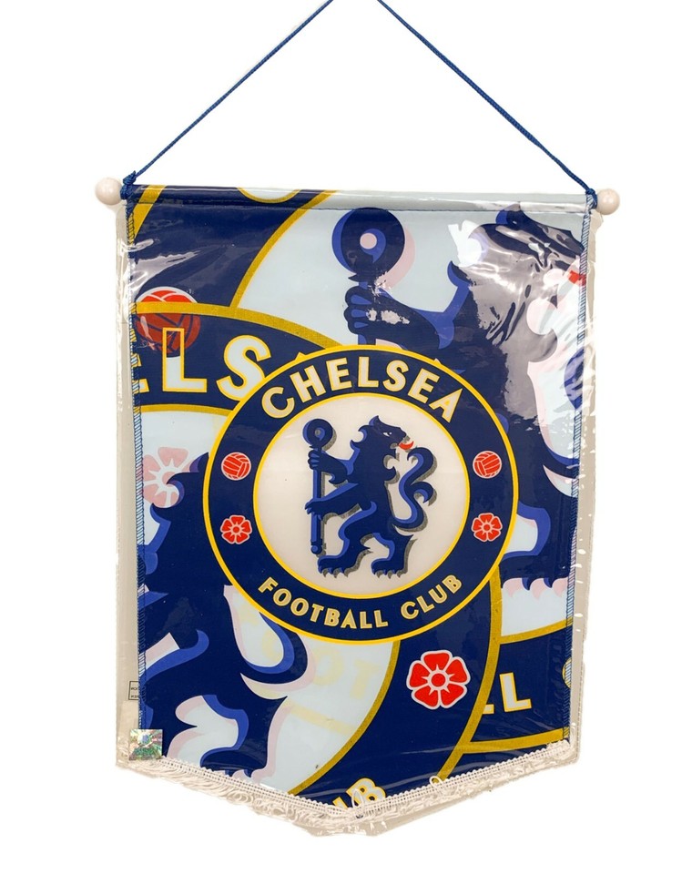 Official Licensed Chelsea FC Pennant - Football Club Souvenir | eBay