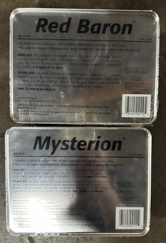 LOT OF 2 Revell Monogram Classic Hot Rod's Ed Big Daddy Roth LTD ...