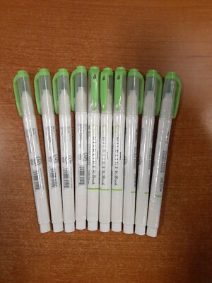 10 Pack: Zebra Midliner Double Ended Pens, Bold/Fine Tips - Green E2B ...