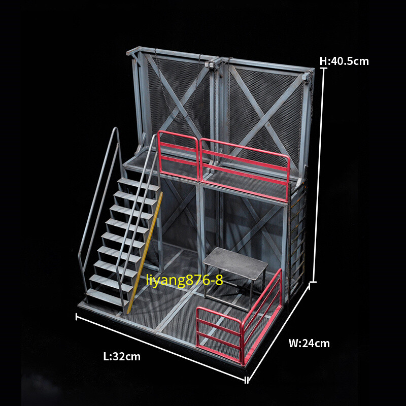 MMMTOYS 1/12th Steel Sentry Station Scene Platform for Action Figure ...