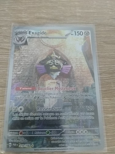 Carte Pokémon : Exagide 210/182 Faille Paradoxe Française NEUF | eBay