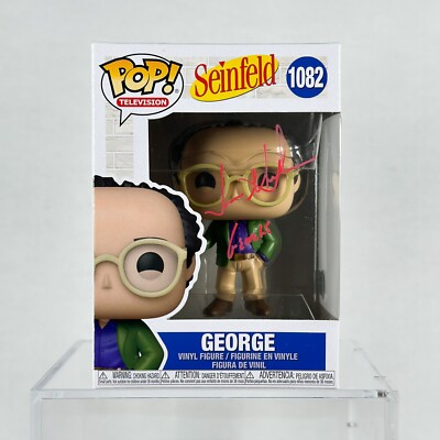 Funko Pop! Television: George #1082 Autographed by Jason Alexander ...