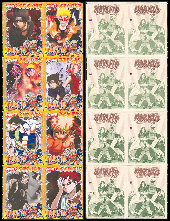 8 ANIME MANGA NARUTO Philippine TEKS / Trading Cards 8 | eBay