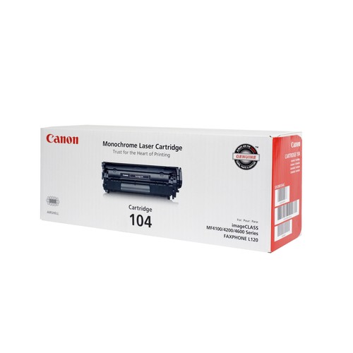 Canon 104 Black Toner Cartridge, 0263B001 13803049978 | eBay