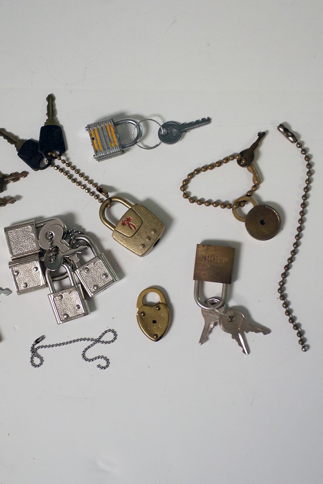 Vintage Assorted Lot of 12 Sets of Tiny Padlocks And Keys (See ...
