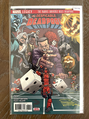 THE DESPICABLE DEADPOOL #297 MARVEL COMIC BOOK HIGH GRADE 9.0 TS13-183 ...