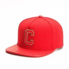 C Letter Embroidery Adjustable SnapBack USA Flag Baseball Cap Cali Rap ...