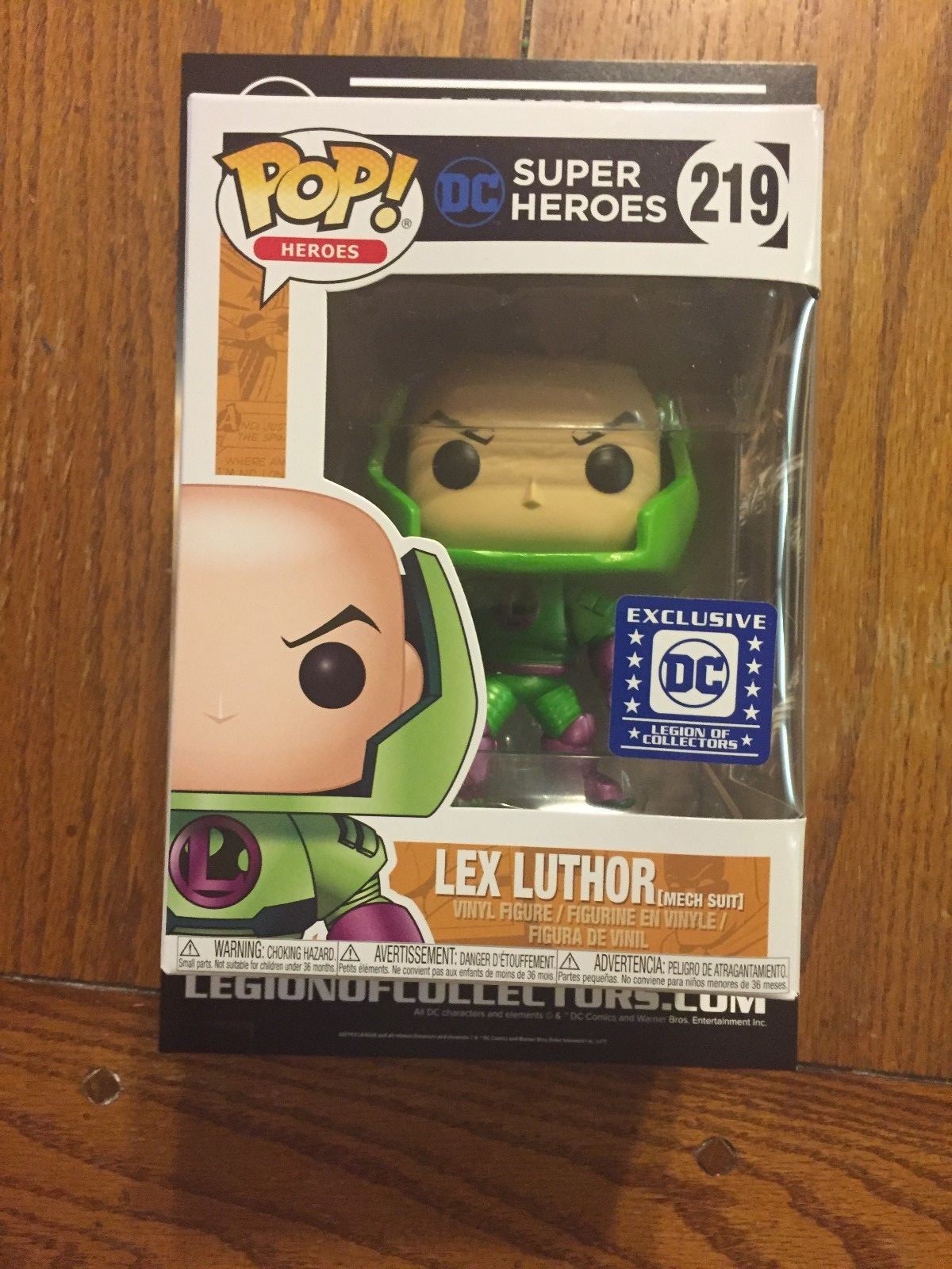 Funko Pop Legion of Collectors Lex Luthor in Mech Suit Limited Edition ...