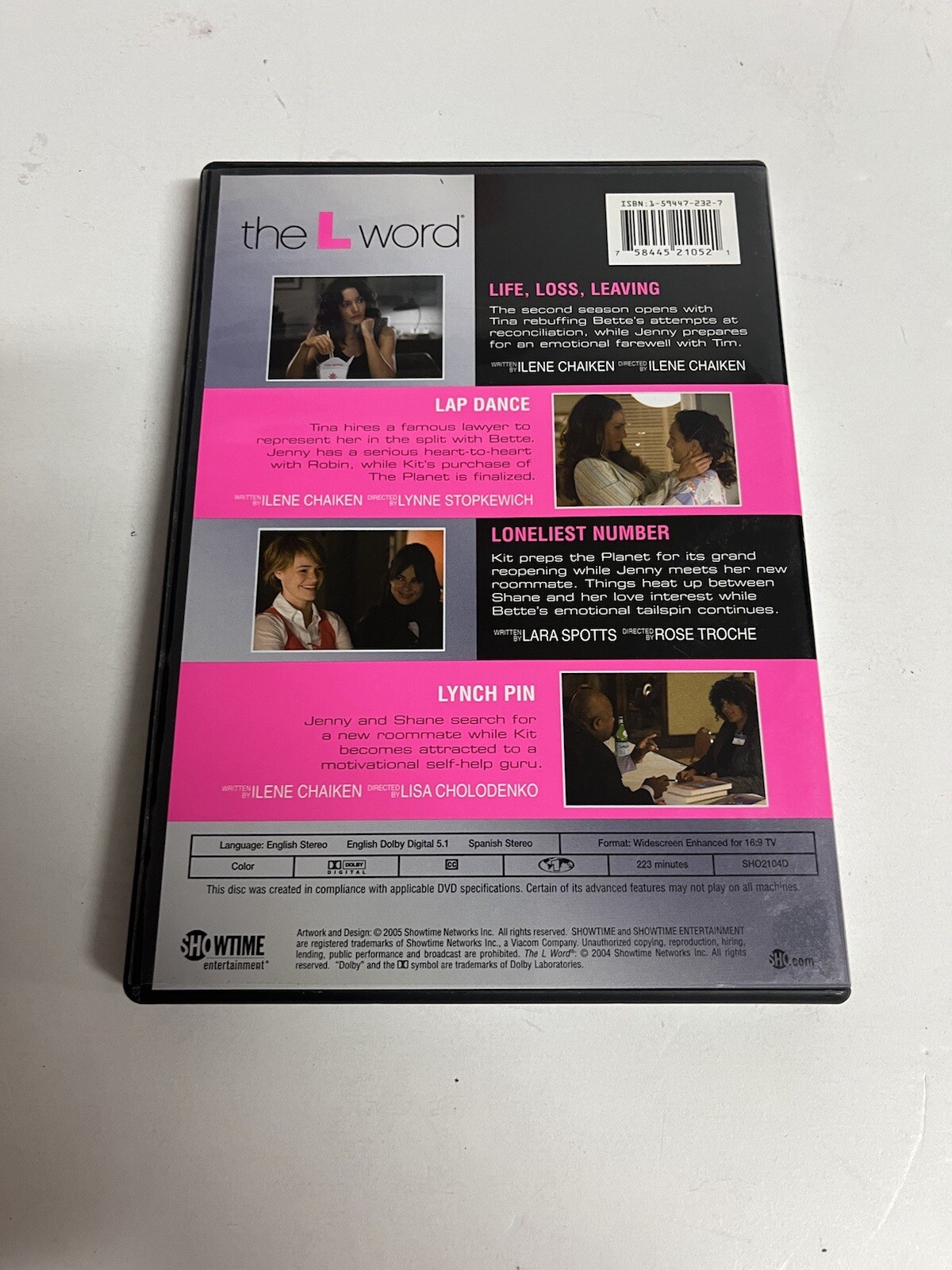 The L Word: Complete Season 2, 4-DVD Disc Set, Showtime, PRE-OWNED | eBay