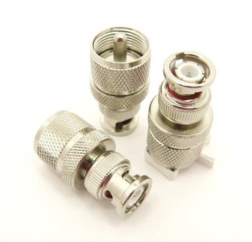 One UHF Male (PL-259) To BNC Male Adapter | eBay