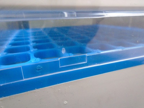 VWR Polycarbonate 3-4mL Blue Cryogenic 81-Slot Storage Freezer Box ...