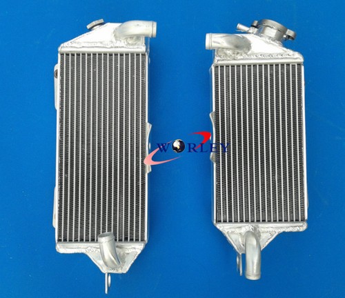 L+R Aluminum radiator for KAWASAKI KX500 1988-2004 1989 1990 1991 1992 ...