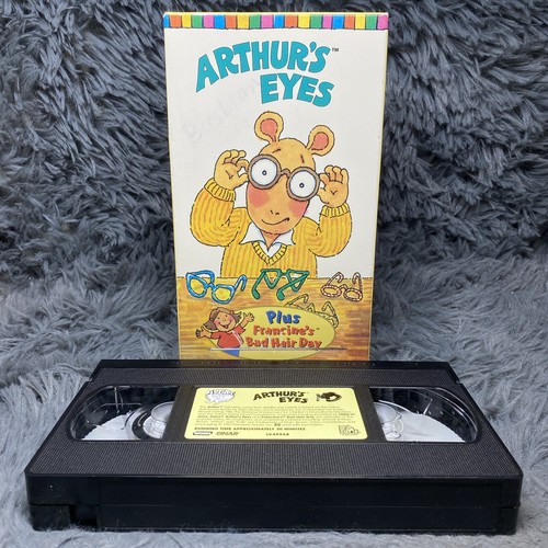 Arthur - Arthur’s Eyes & Francine’s Bad Hair Day VHS Tape 1997 Kids ...