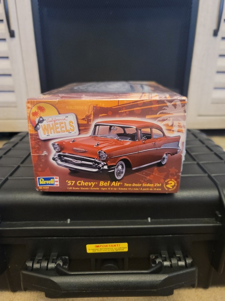 Revell 57' Chevy Bel Air Model Car Kit - SEALED! | eBay