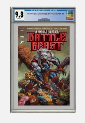 LIONOX: INVINCIBLE UNIVERSE BATTLE BEAST #1 COVER A FINCH VARIANT CGC 9 ...