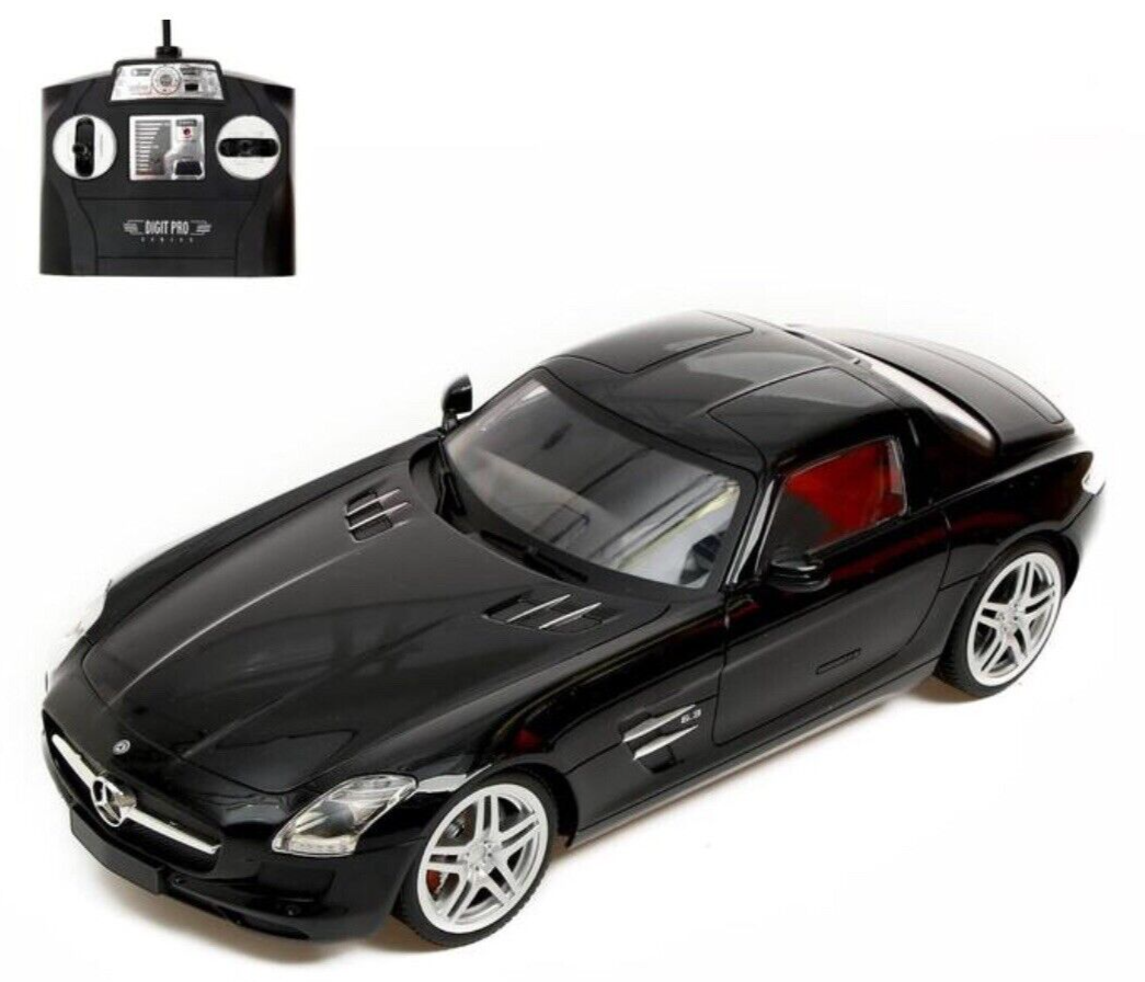 Braha 1:14 Scale Mercedes Benz SLS AMG Black Remote Control Car, New In ...