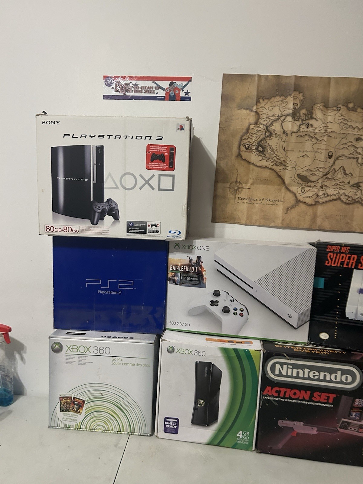 Lot of vintage console boxes only! NES, SNES, PS2 etc!! see pics | eBay