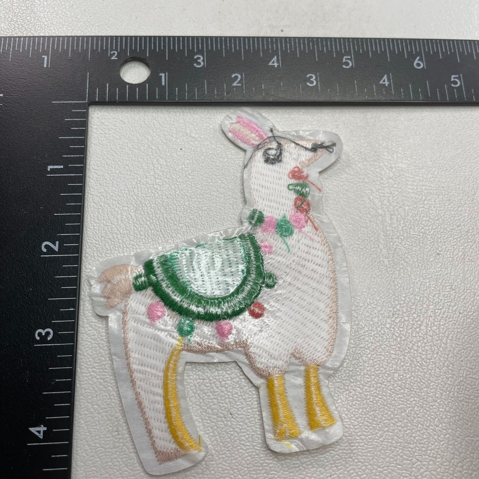Cute Colorful LLAMA (or maybe Alpaca) Patch (version B) 391V | eBay
