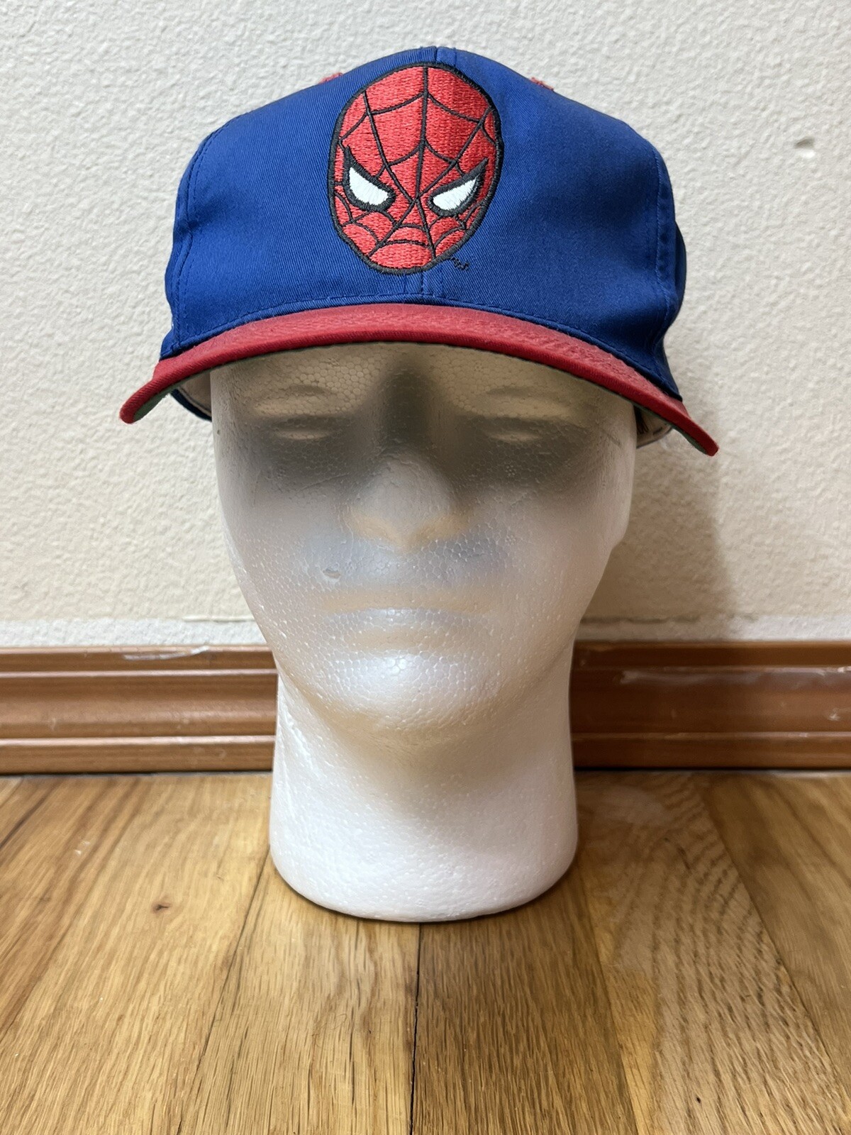 Vintage 1993 SpiderMan Hat Cap Marvel Comics Blockhea… - Gem