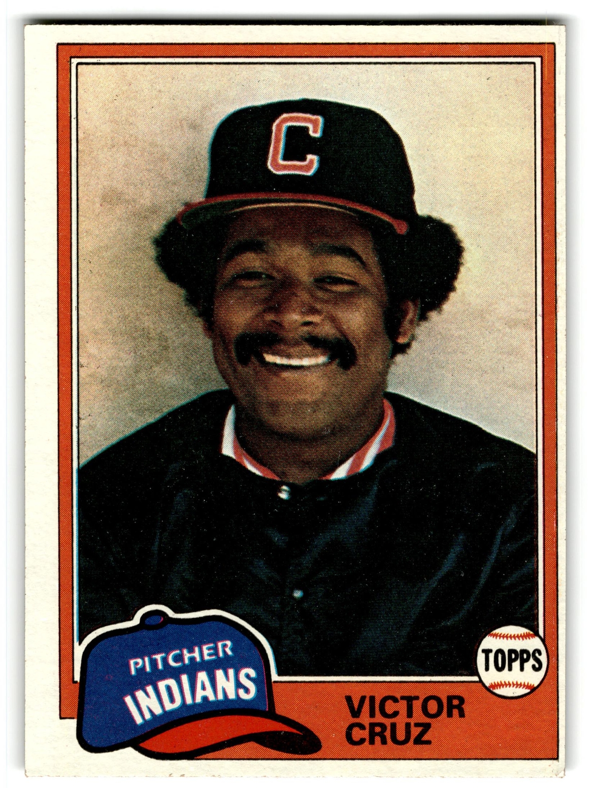 1981 Topps #252 Victor Cruz Cleveland Indians | eBay