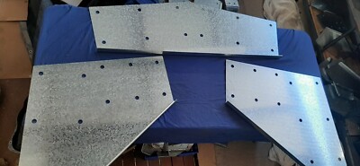 300mm Csection Pressed Folded Shed Purlin Brackets Apex Haunch | eBay ...