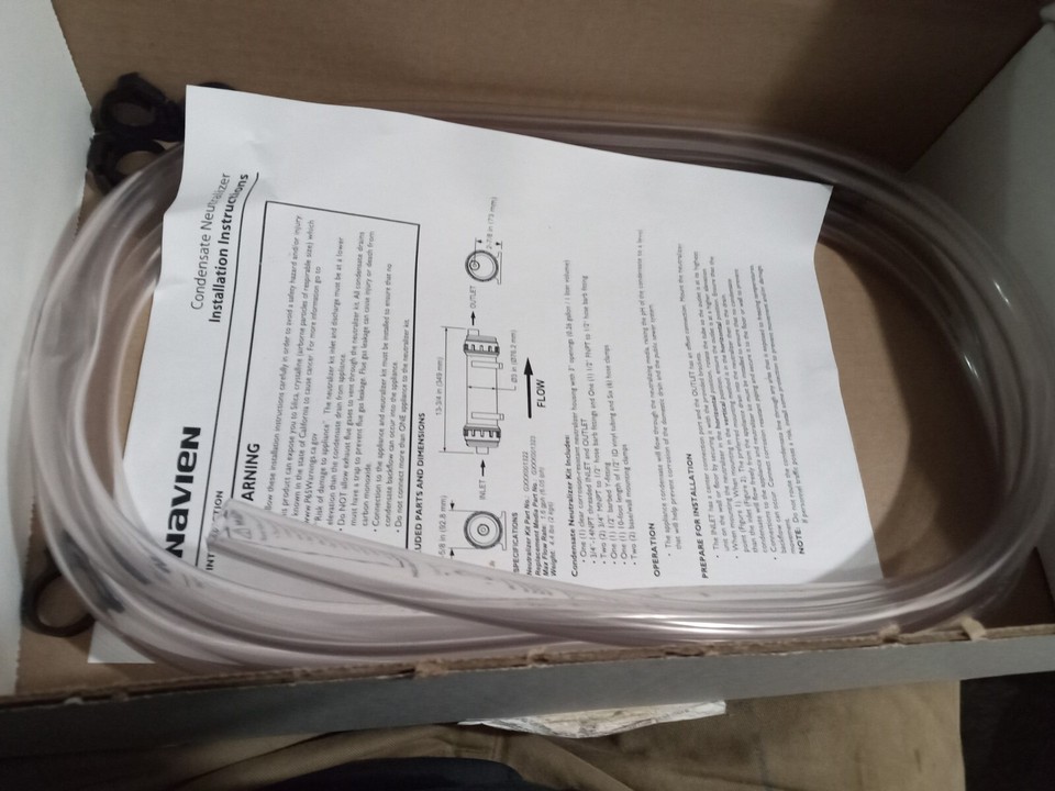 NAVIEN GXXX001322 CONDENSATE NEUTRALIZATION KIT | eBay