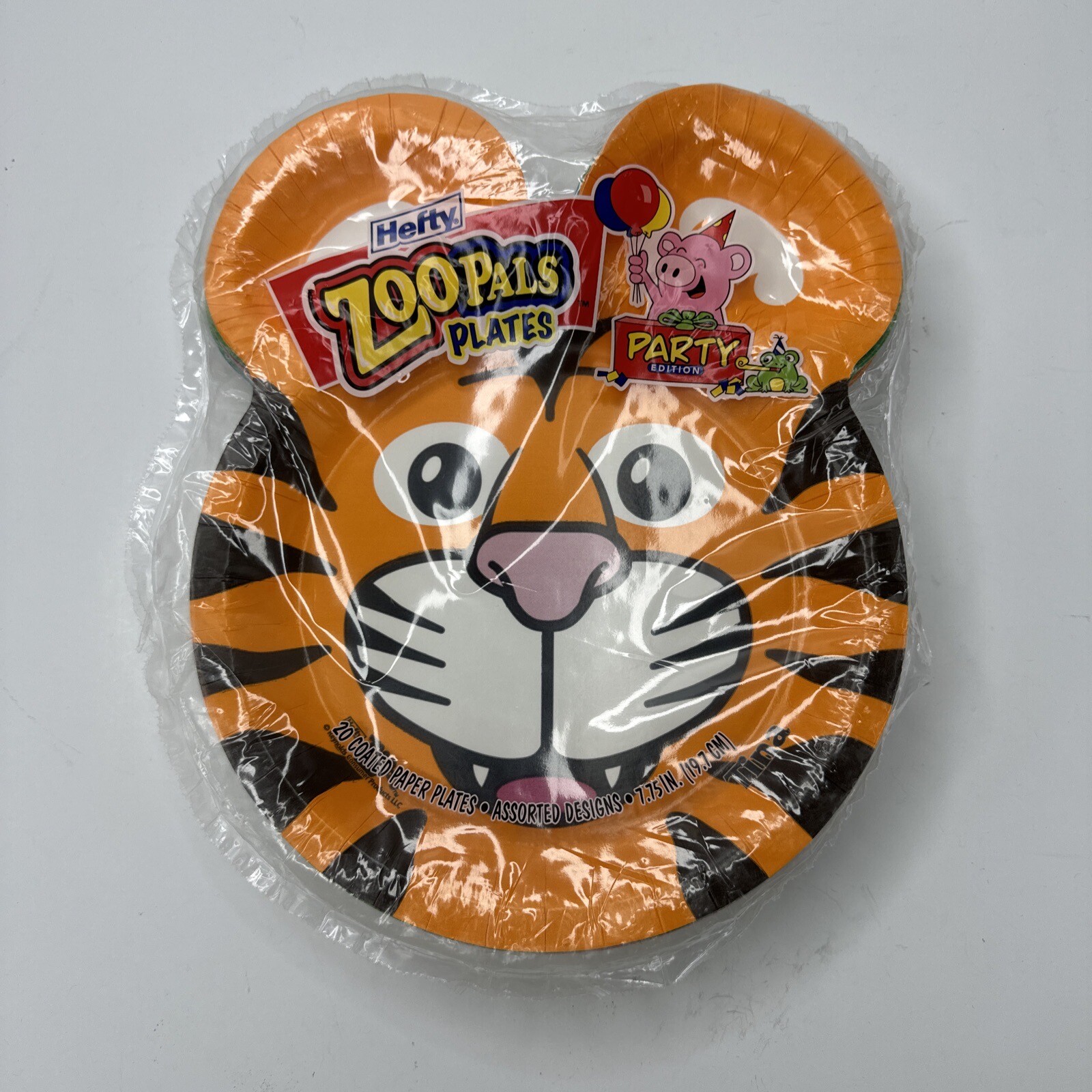 Hefty Zoo Pals (20 Pack) Coated Paper Plates Assorted 7.75" NEW 2023 | eBay
