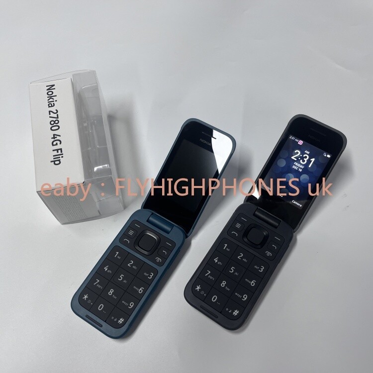 Unlocked Nokia 2780 Flip 4G LTE 512MB 5MP Single SIM 2.7"New seal Original phone | eBay UK