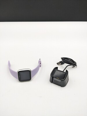 Fitbit Versa Activity Tracker Watch Purple Fitness FB504 1st Generation ...